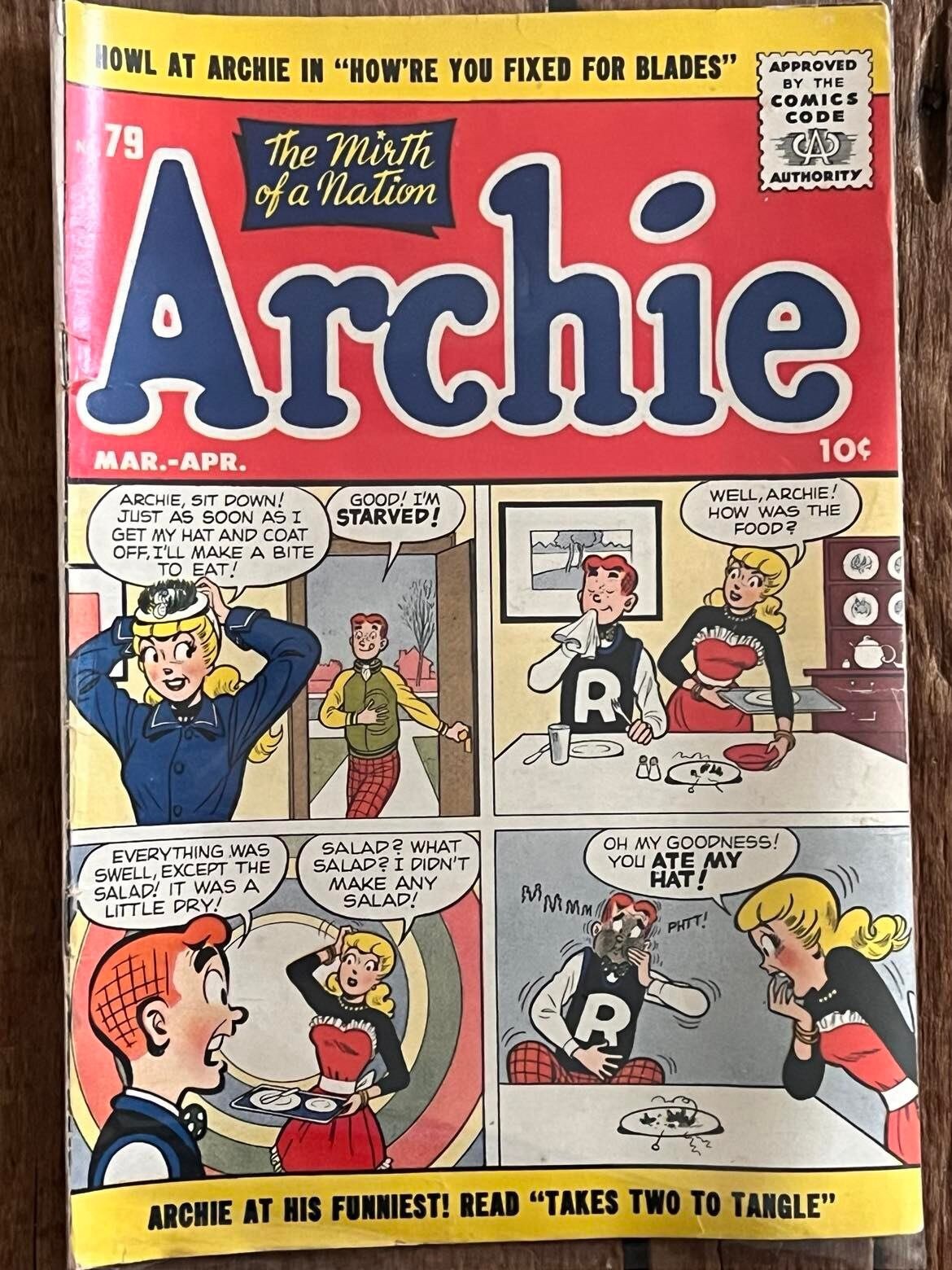 Archie Comic Book 79 or 51 Choice Book - Etsy
