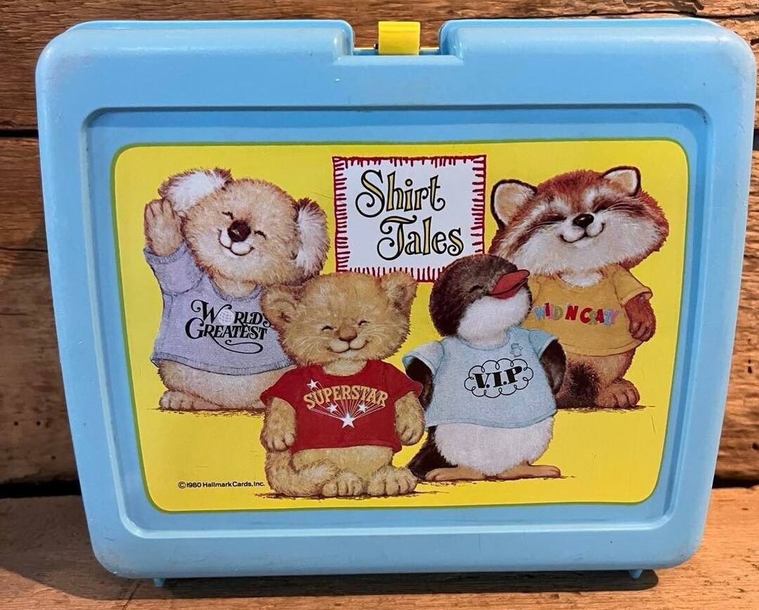 Shirt Tales Lunch Box Complete With Thermos 1980 - Etsy