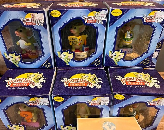 Pocket Dragons Figurines-choice Dragon-nib - Etsy