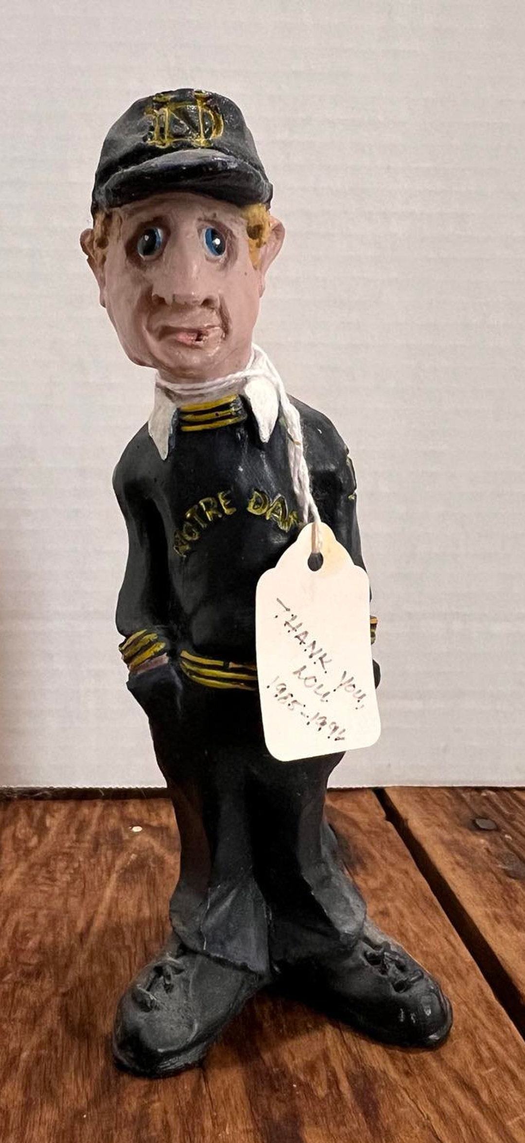 Lou Holtz Thank You Statue-rare - Etsy