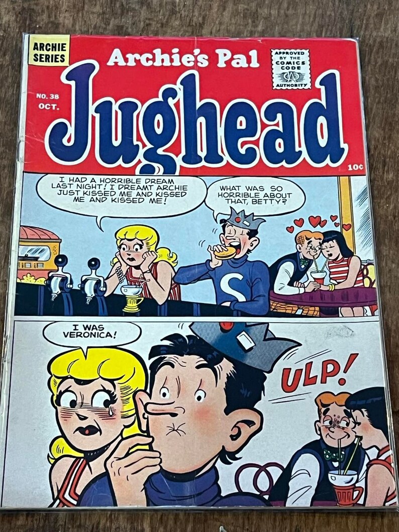 Archie's Pal Jughead 38 1956 - Etsy