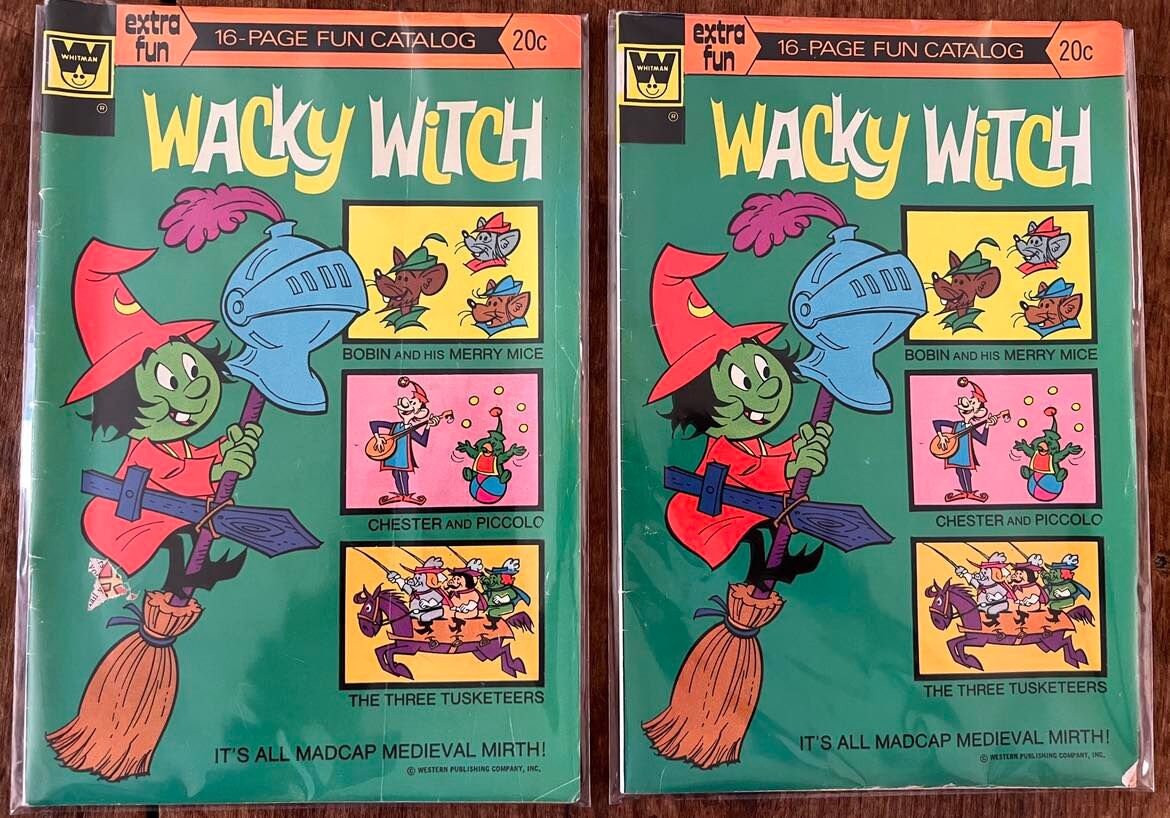 Wacky Witch #13 Comic Book-whitman-1973 - Etsy