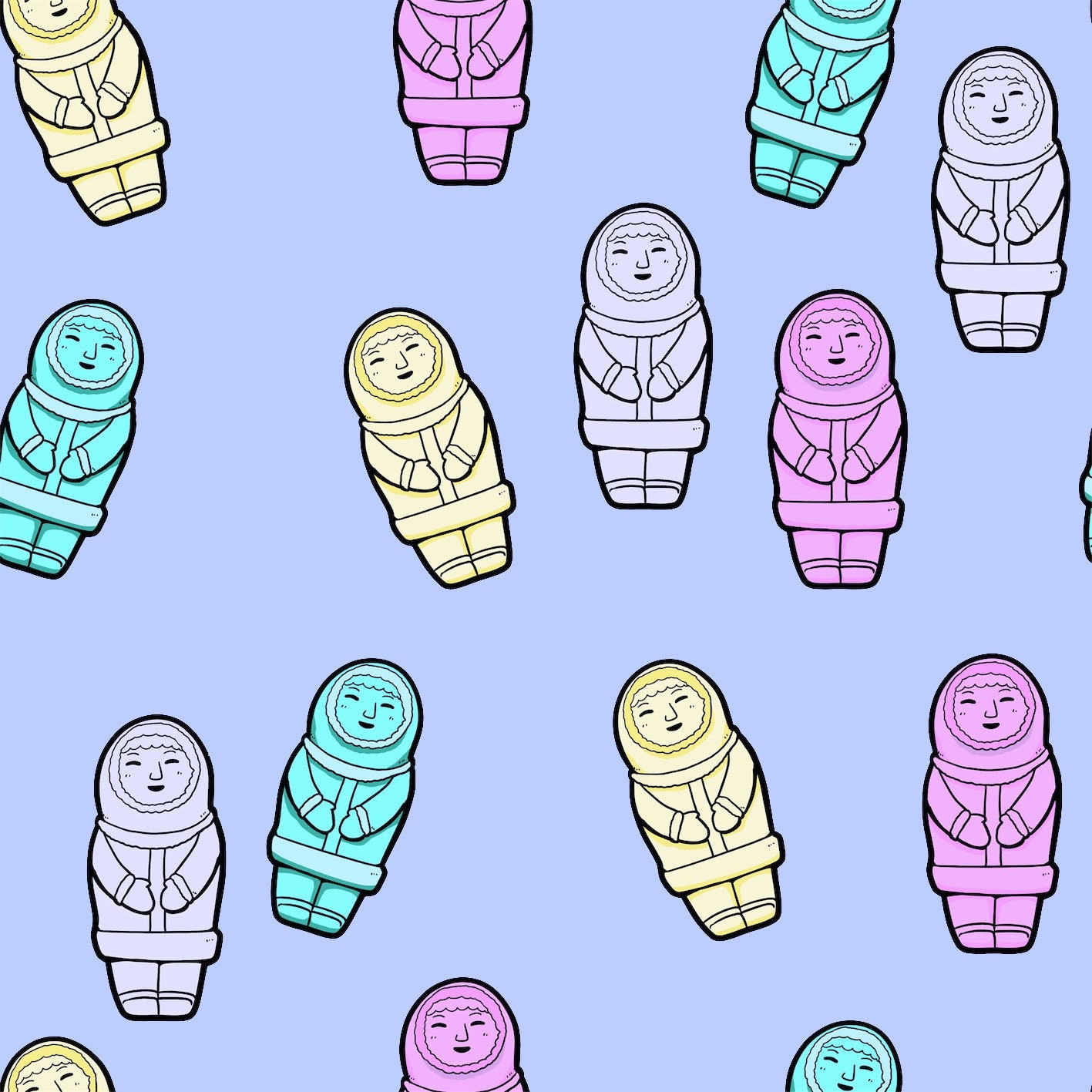 Kiwiana Eskimo Lollie Seamless Pattern | Etsy