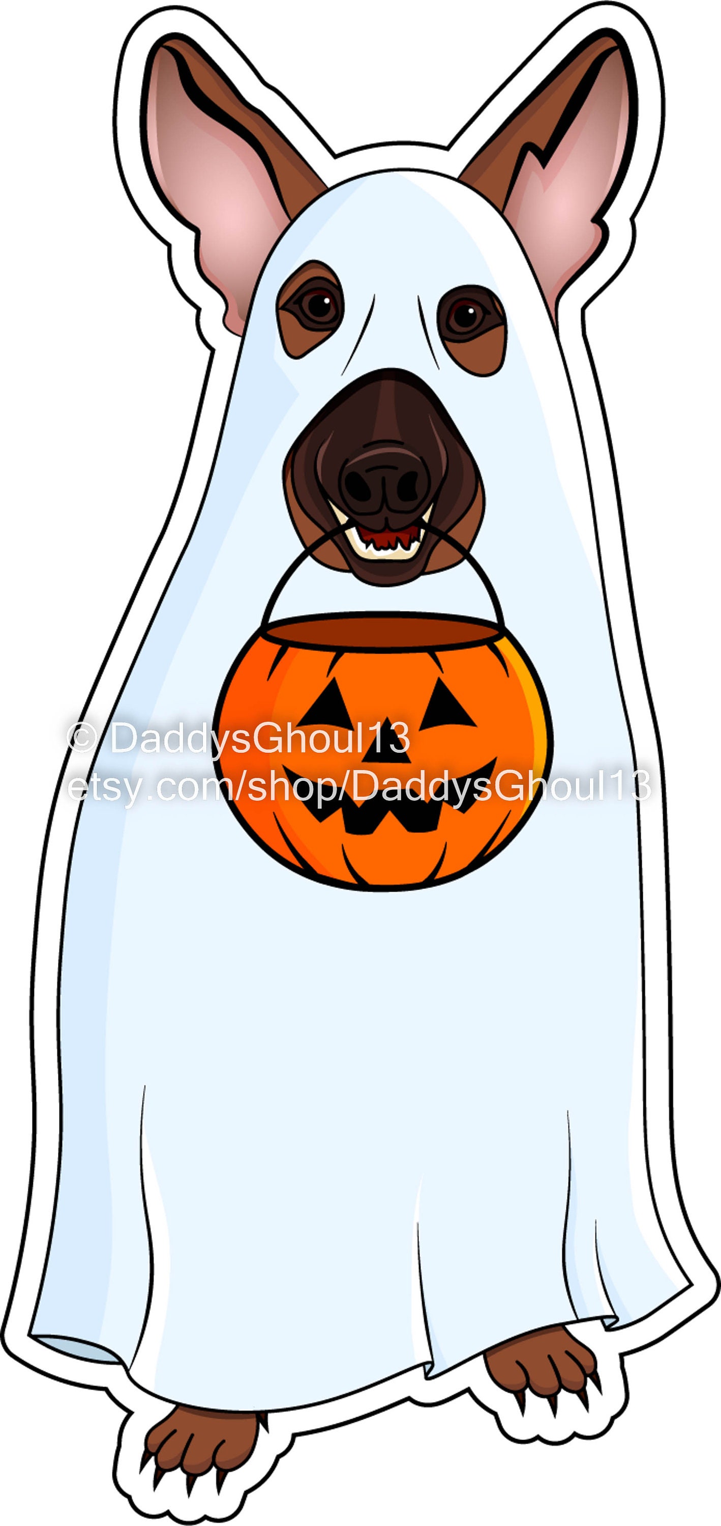 Monster Mash Sticker Pack! Full Set of Dogs in Halloween Costume ...