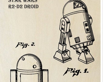 R2d2 blueprint | Etsy