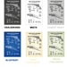 Colt Firearms Patent Print Set of 4 Colt Revolvers Poster - Etsy