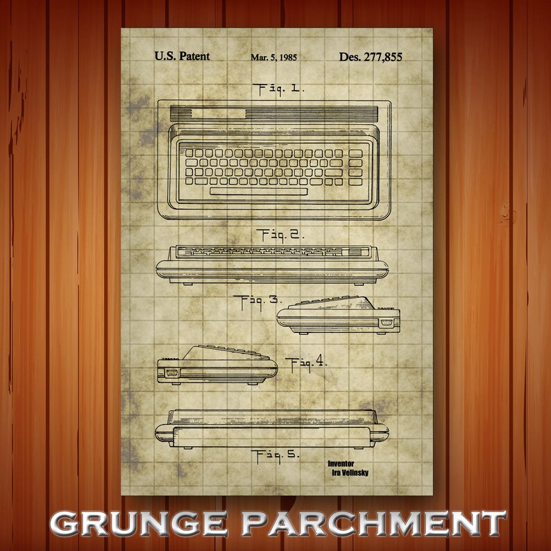 Commodore 64 Patent Print Commodore Computer Poster - Etsy
