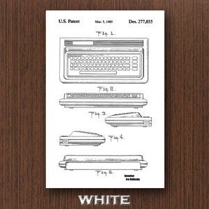 Commodore 64 Patent Print, Commodore Computer Poster, Commodore 64 Art ...
