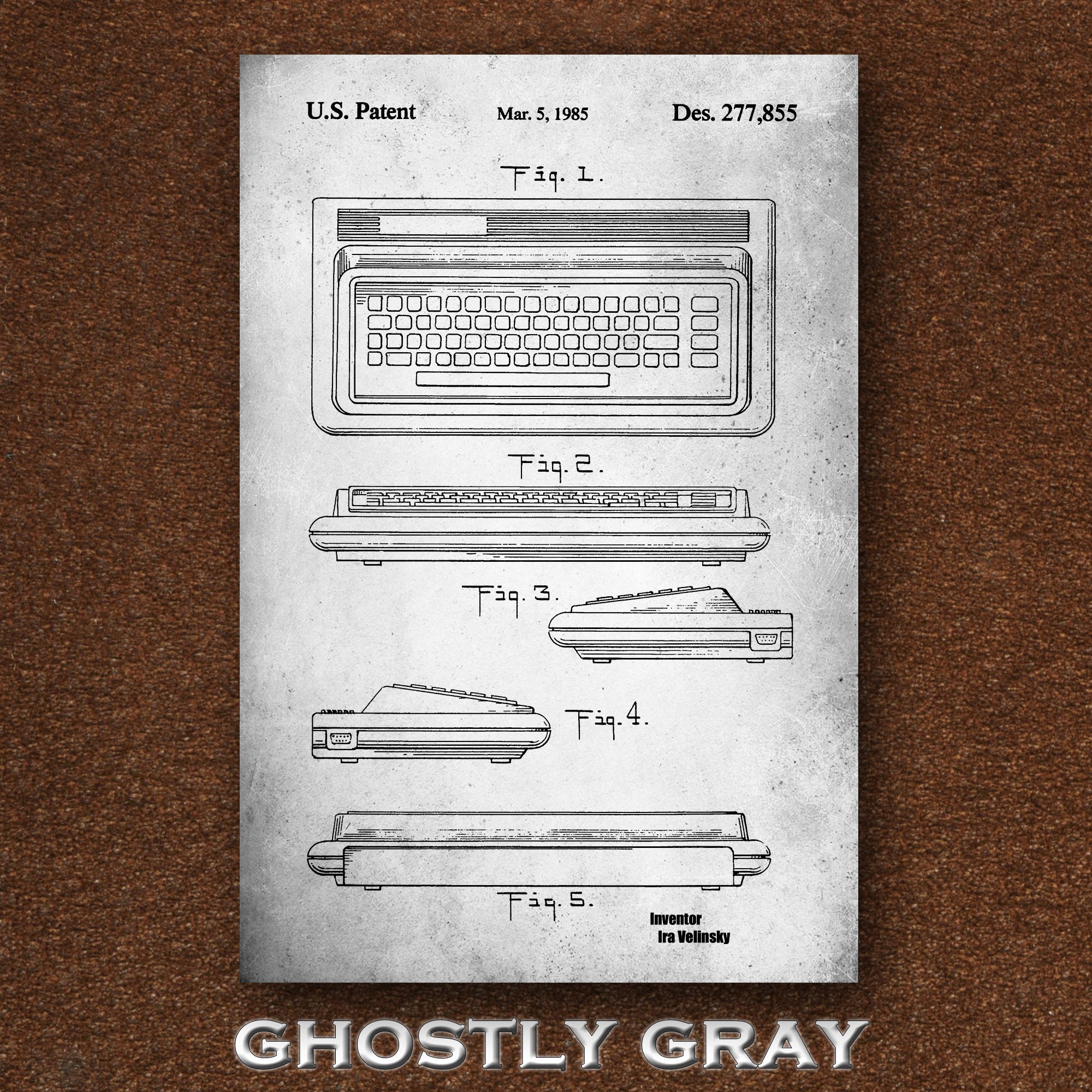 Commodore 64 Patent Print Commodore Computer Poster | Etsy