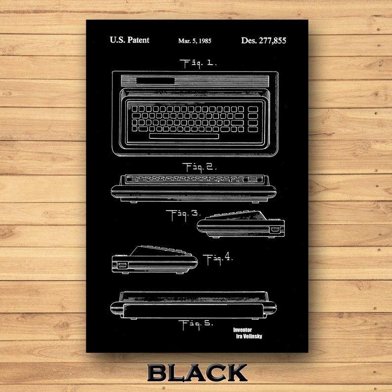 Commodore 64 Patent Print Commodore Computer Poster - Etsy