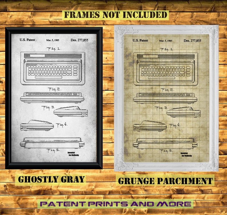 Commodore 64 Patent Print Commodore Computer Poster | Etsy