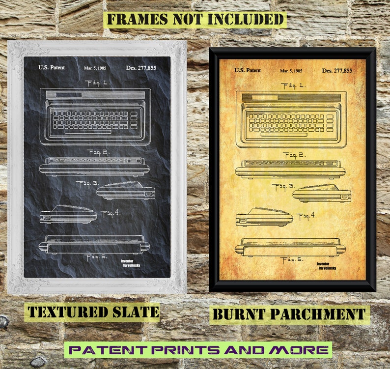 Commodore 64 Patent Print Commodore Computer Poster | Etsy