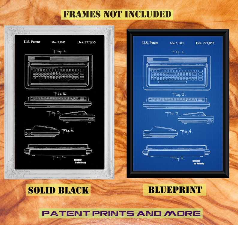 Commodore 64 Patent Print Commodore Computer Poster | Etsy