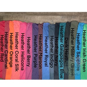 Color Wheel Gildan Softystyle 640, Heather Series, Shirt Mock-up ...