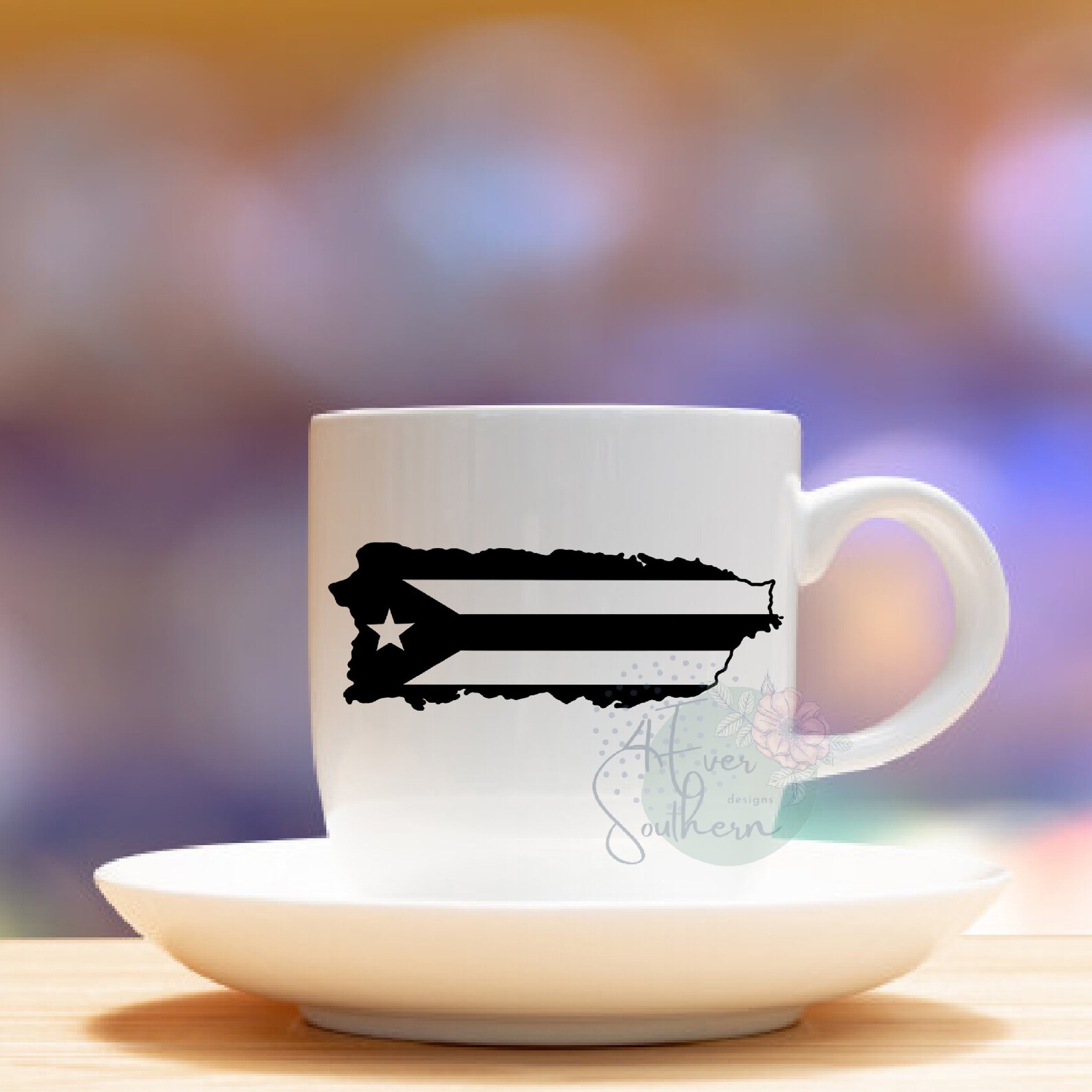 Puerto Rico Puerto Rican Flag Digital File Sublimation - Etsy