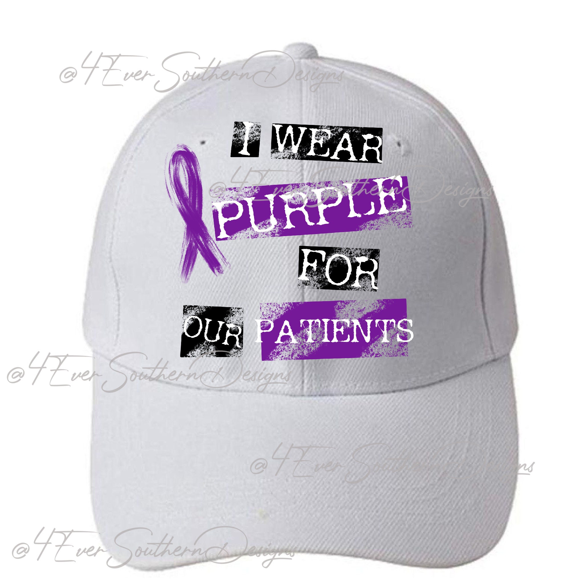 I Wear Purple for Our Patients, Substance Awareness, Digital File ...
