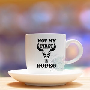 Not My Rodeo, Longhorn Skull, Sublimation Design, Digital File, Iron On ...