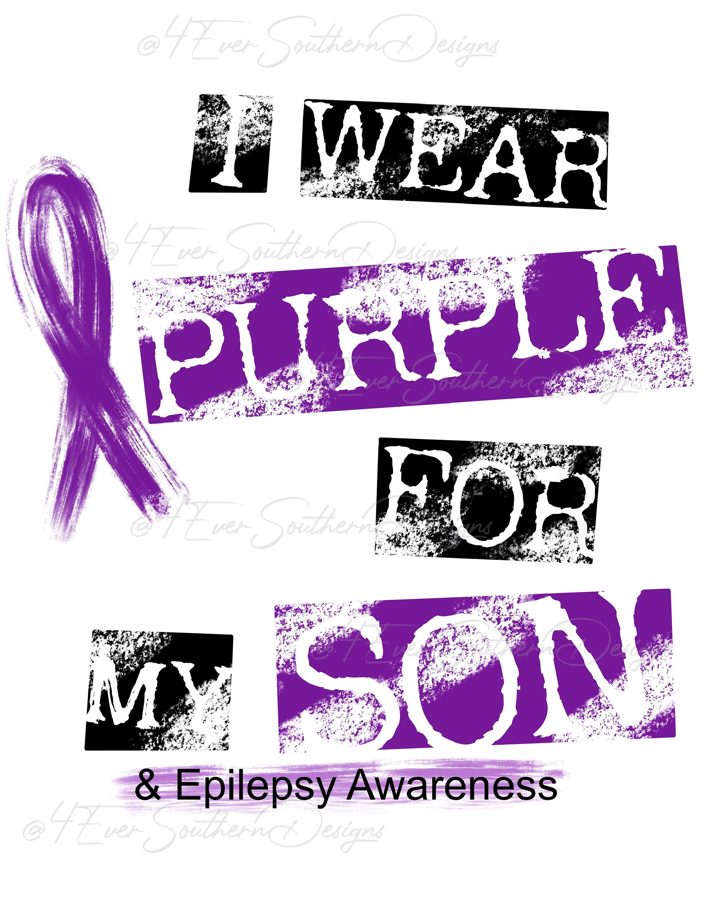 Epilepsy Awareness Bundle Digital File Sublimation Design | Etsy