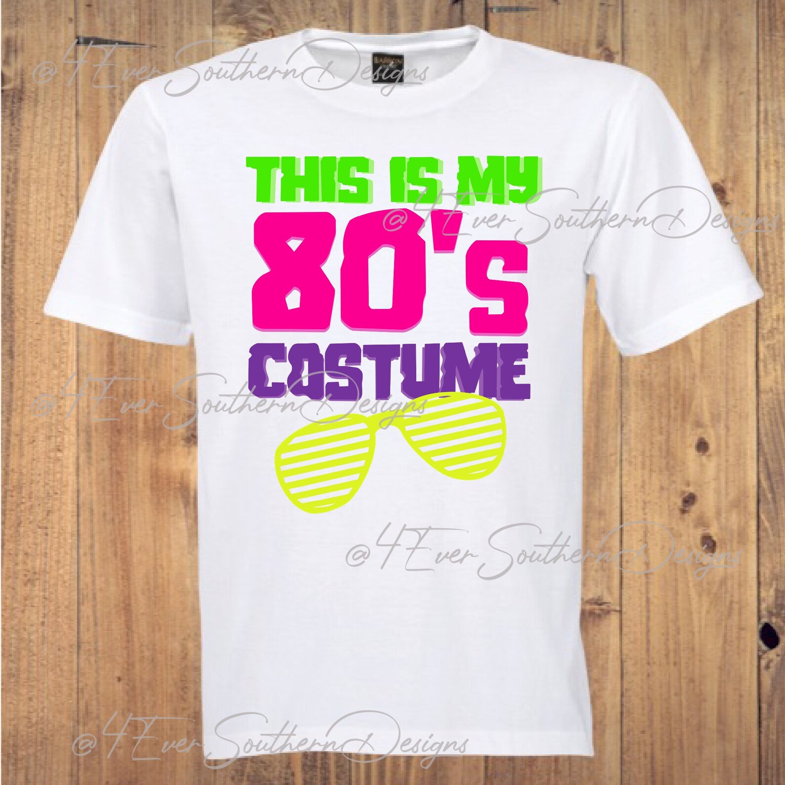 80s Costume Sublimation Design – PNG Digital File (instant Download) - Etsy