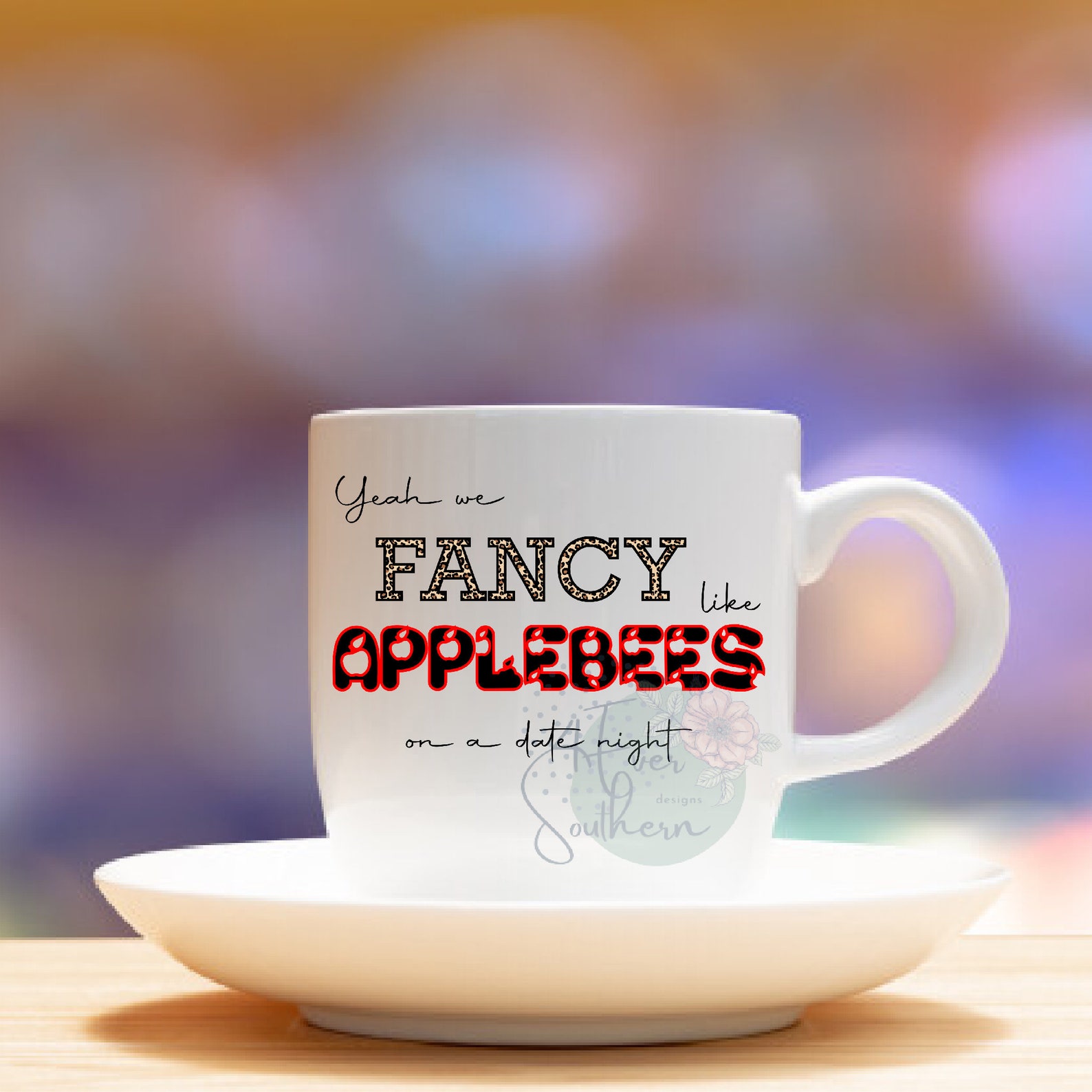 Yeah We Fancy Like Applebees on A Date Night Country Music | Etsy