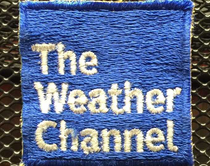 The Weather Channel Embroidered Patch - Etsy