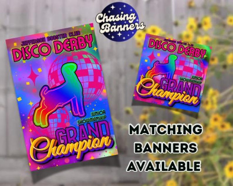 DIY Flyer Template Stock Show Design Livestock Sign Jackpot Fair Steer ...