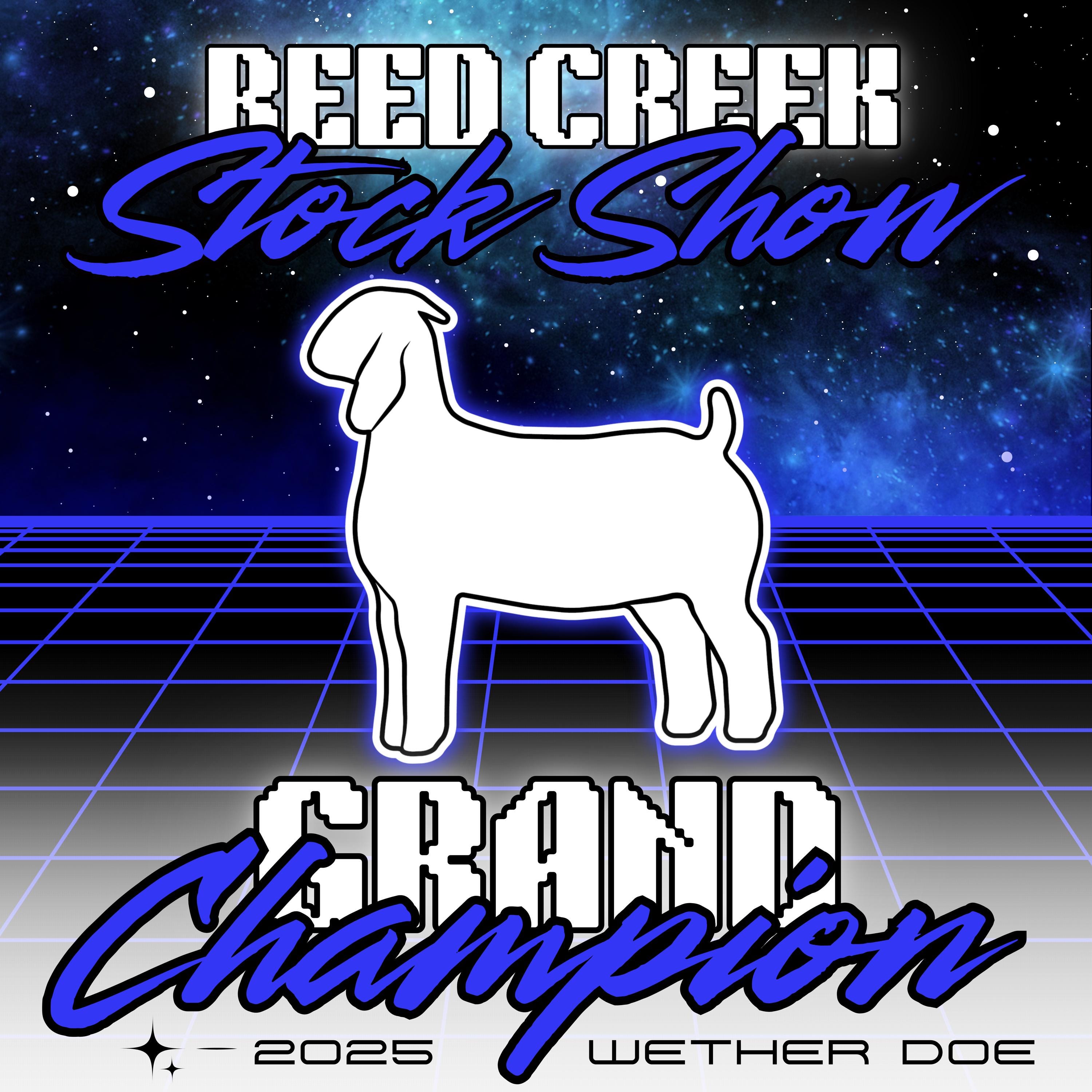 Livestock Show Vinyl Custom Banner Stock Show Award Stall Sign Prize ...
