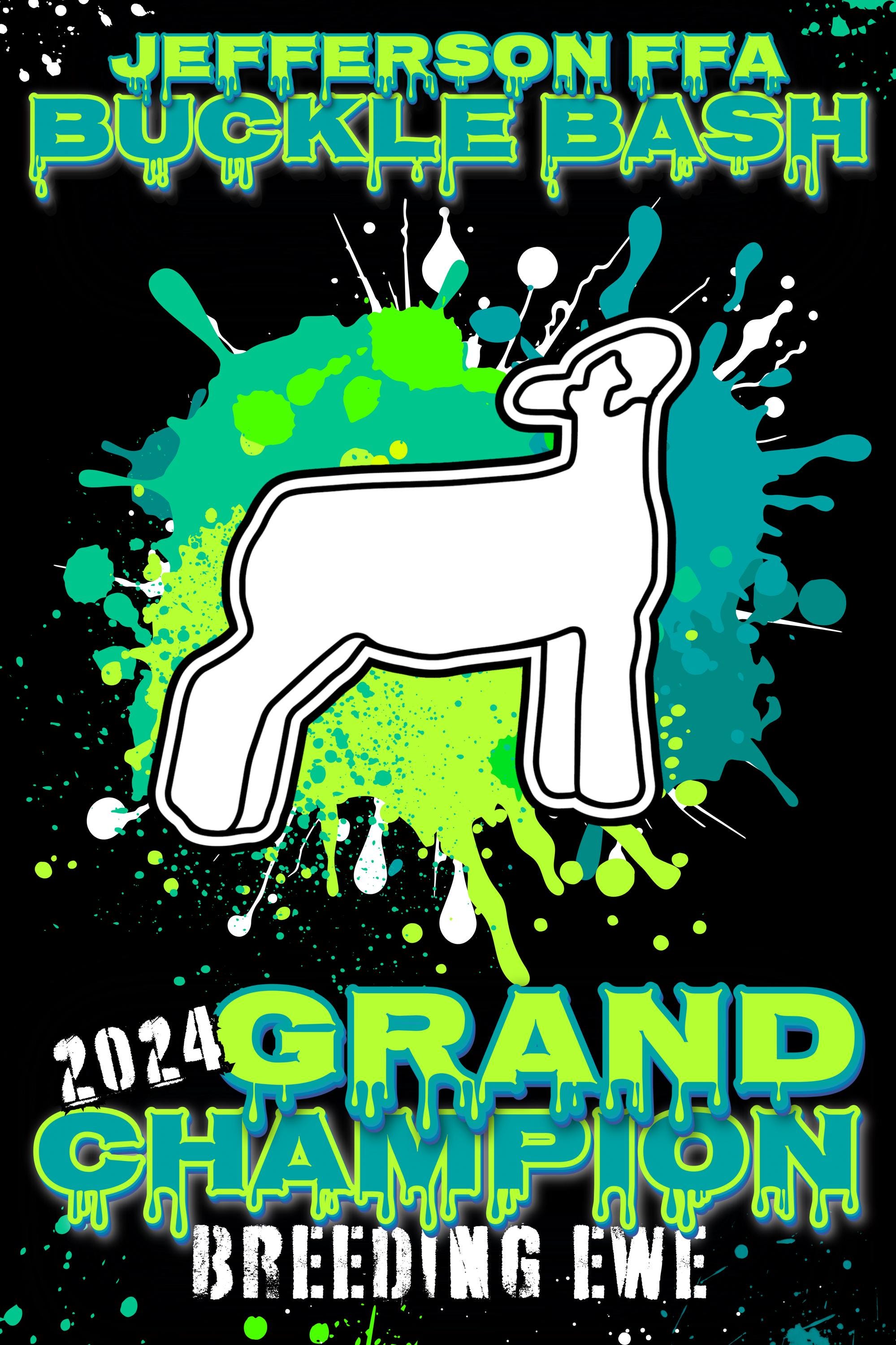 Livestock Show Vinyl Custom Banner Stock Show Award Stall Sign Prize ...