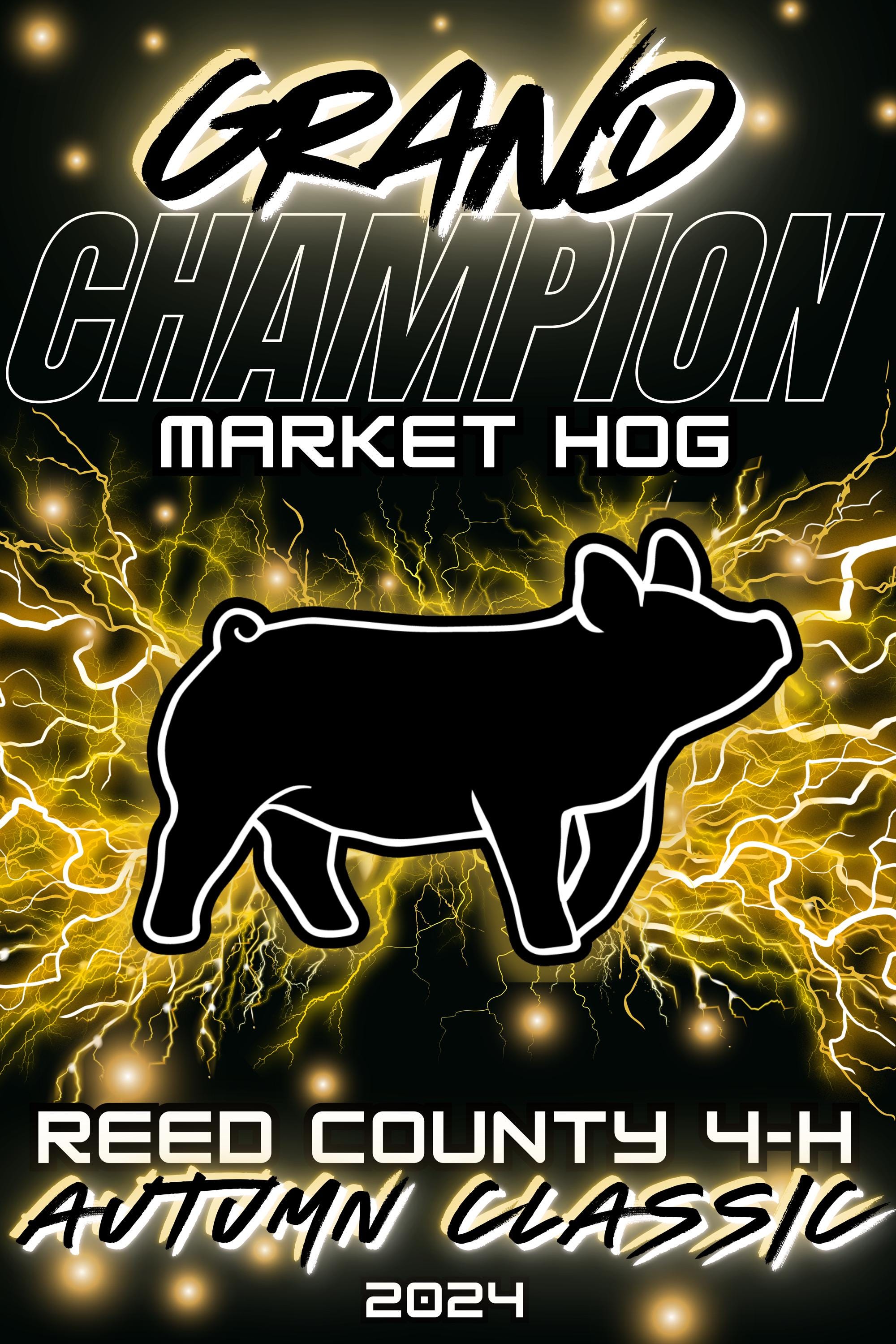 Custom Vinyl Design Stock Show Banner | Steer, Heifer, Goat, Lamb, Pig ...