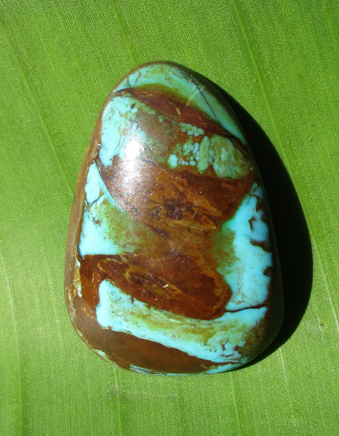 Best Hachita Turquoise Hard Blue in Iron Rock. Aztec Mine 1973. New ...