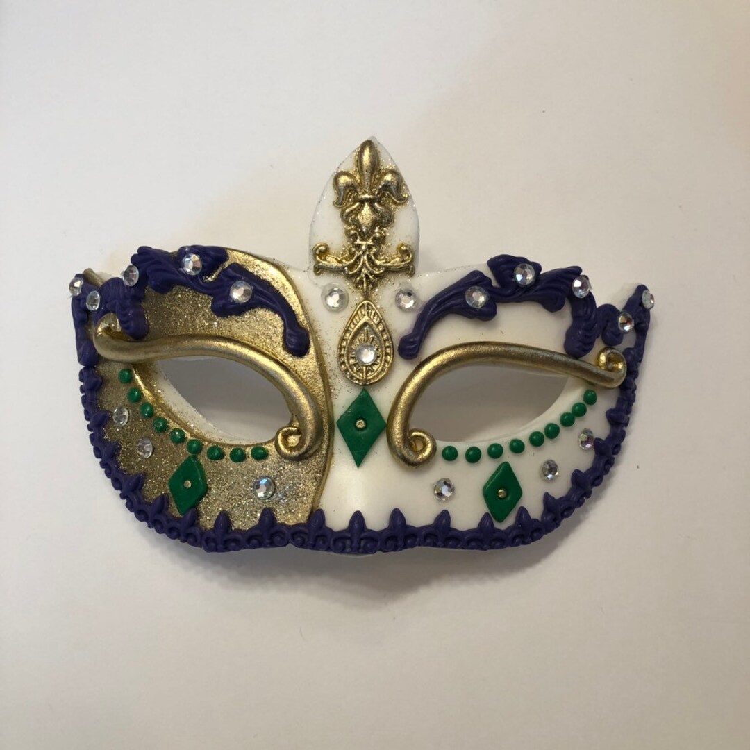 Masquerade Mask Cake Topper - Etsy