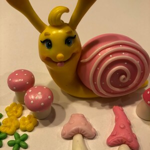 Snail Cake Topper Set - Etsy