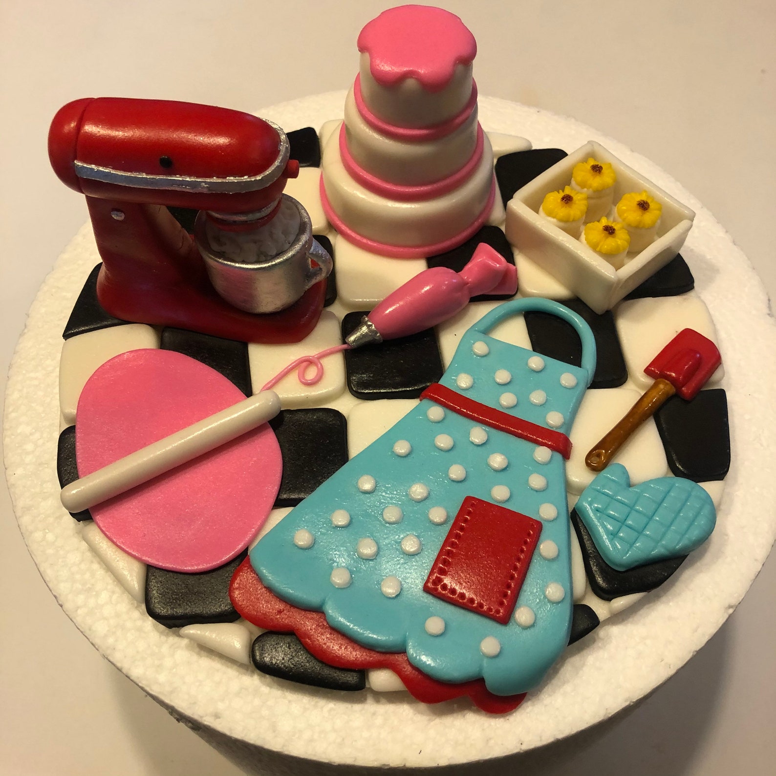 Bakers Life Cake Topper | Etsy