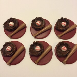 Baseball Cupcake Toppers - Etsy