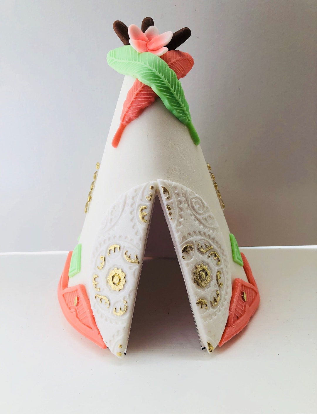 Teepee Cake Topper - Etsy