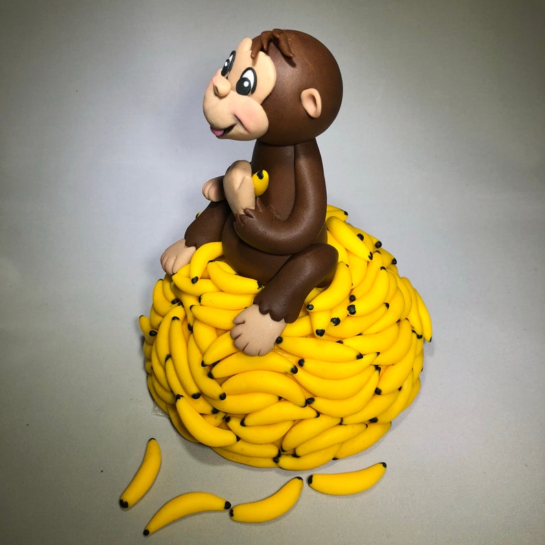 Monkey Gone Bananas Cake Topper - Etsy