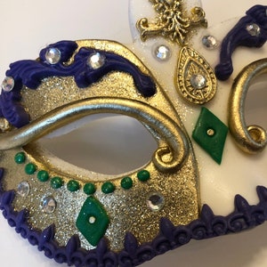 Masquerade Mask Cake Topper - Etsy