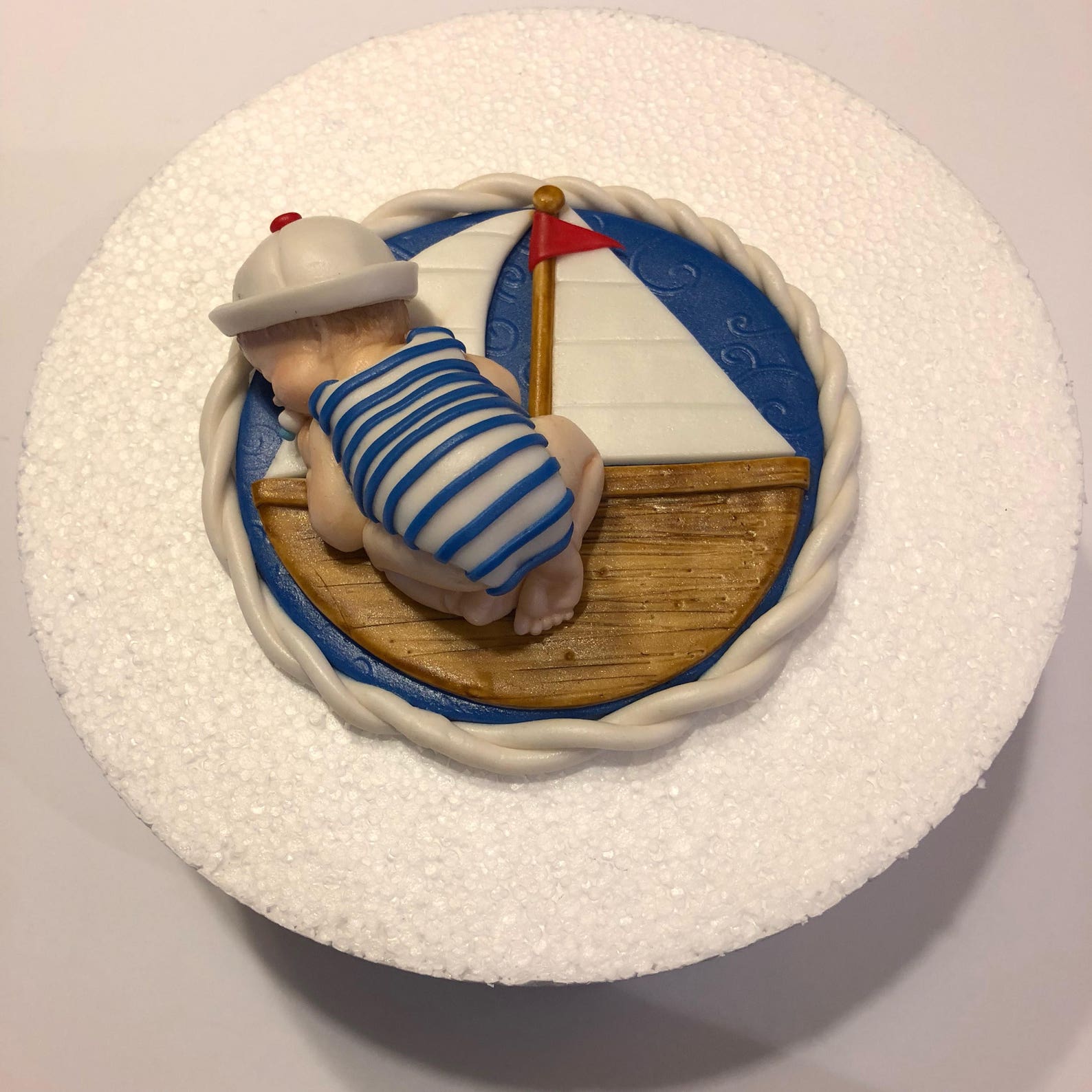 Nautical Boy Baby Shower Cake Topper - Etsy