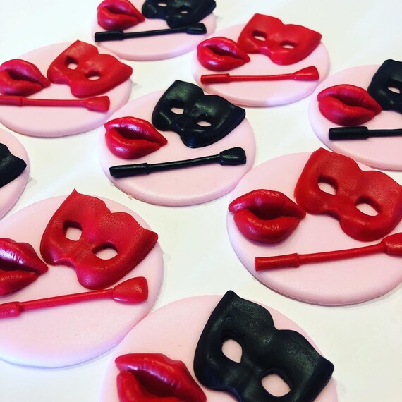 Naughty Valentine Cupcake Toppers Etsy