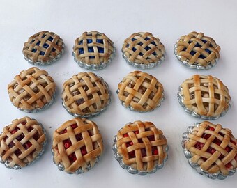 Pie Cupcake Topper Template, Pie Theme Cupcake Toppers, Birthday Party ...