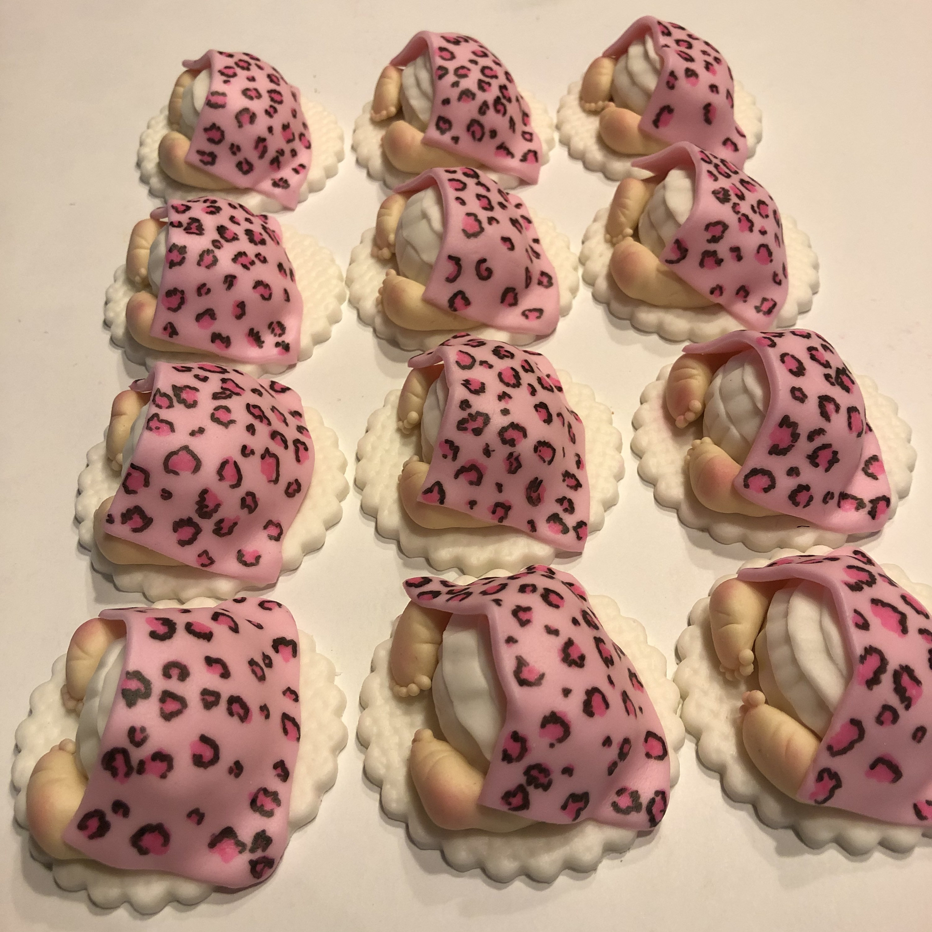 Baby Shower-baby Bottom Cupcake Toppers - Etsy