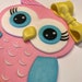 Owl Baby Shower/birthday Cake Topper - Etsy