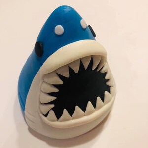 Shark Themed Cake Topper Set - Etsy