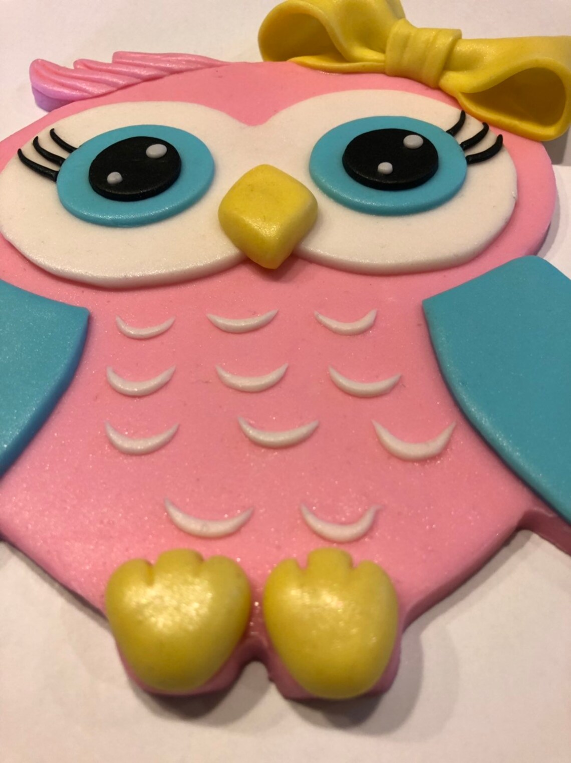 Owl Baby Shower/birthday Cake Topper | Etsy