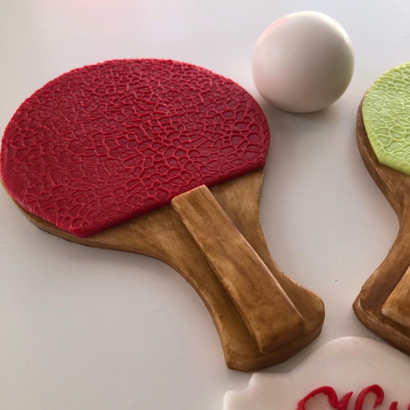 Ping Pong Cake Topper Set - Etsy