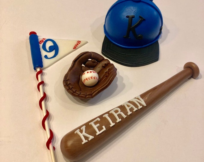 Edible Baseball Cap Cake Topper - Etsy