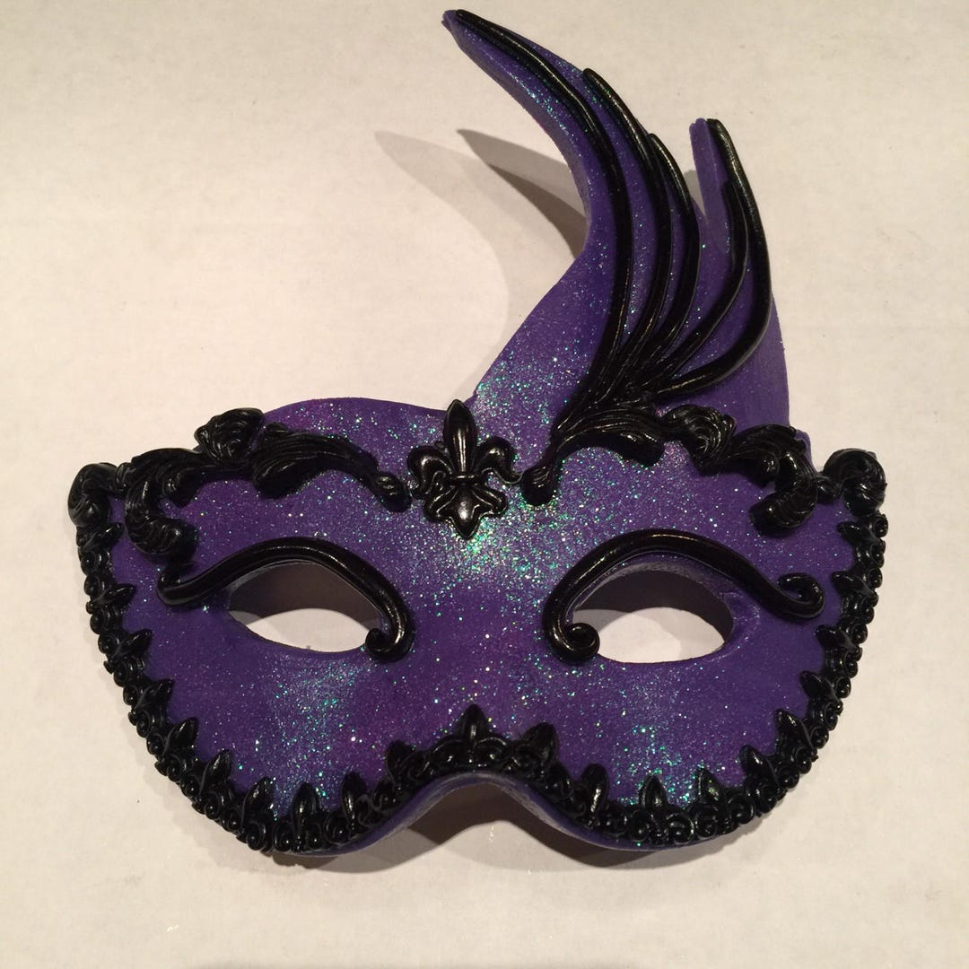 Masquerade Mask Cake Topper - Etsy
