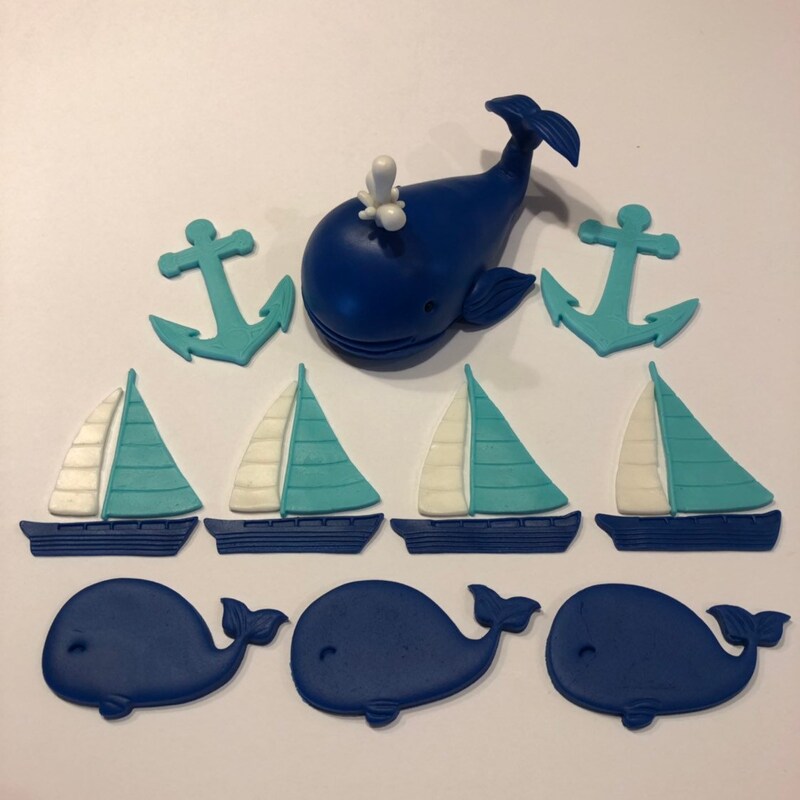 Whale Cake Topper - Etsy