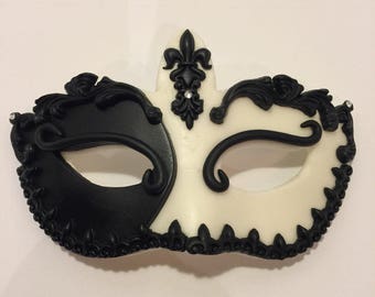 Masquerade Mask Cake Topper | Etsy