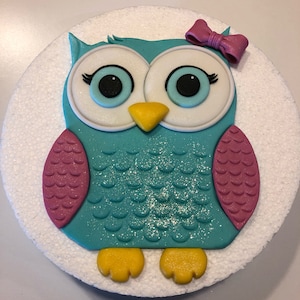 Owl Cake Topper - Etsy